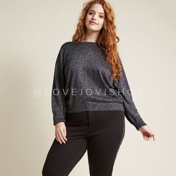 Philosophy | Sweaters | Nwt Curvy X Philosophy Metallic Sweater ...